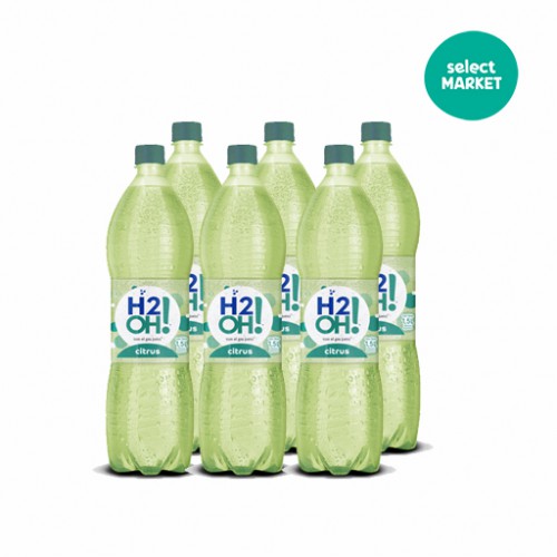 Agua Saborizada H2O Citrus 1.5 Lt. Six Pack - Aguas - Bebidas - Select ...