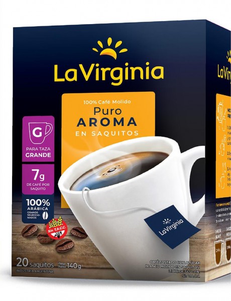 Café La Virginia Mi Café en saquitos 20 unidades. - Infusiones y ...