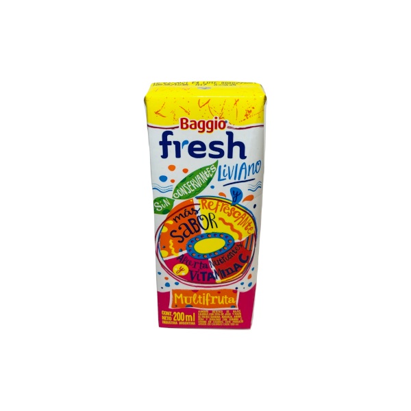 Jugo Baggio Fresh Multifruta 200 ml - Bebidas sin alcohol - Bebidas ...