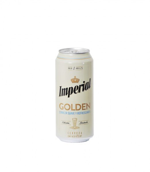 Cerveza Imperial Golden Lager lata 473 cc - Bebidas con alcohol ...